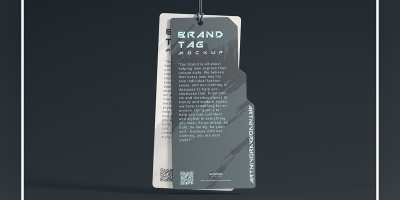 Brand Tag Mockup Template 4 #353754 - TemplateMonster