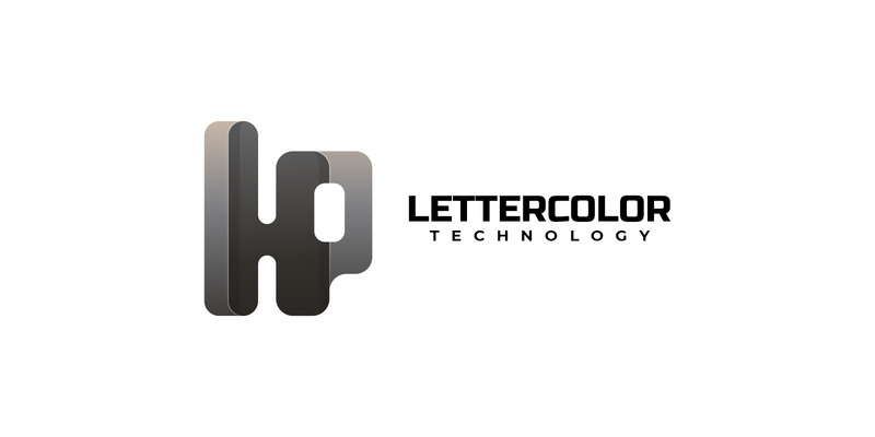 Letter Color Gradient logo Style #215917 - TemplateMonster