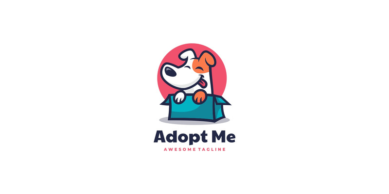 Adopt Me Cartoon Logo Style #225137 - TemplateMonster