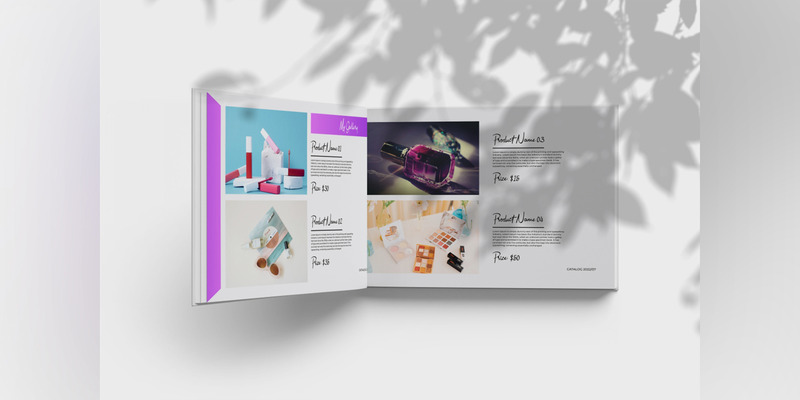 Beauty Magazine Layout Design #276015 - TemplateMonster