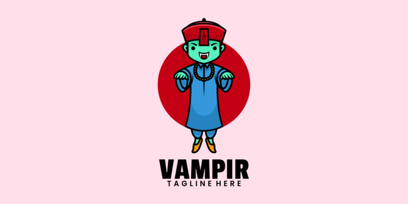Vampire Mascot Cartoon Logo #324095 - TemplateMonster