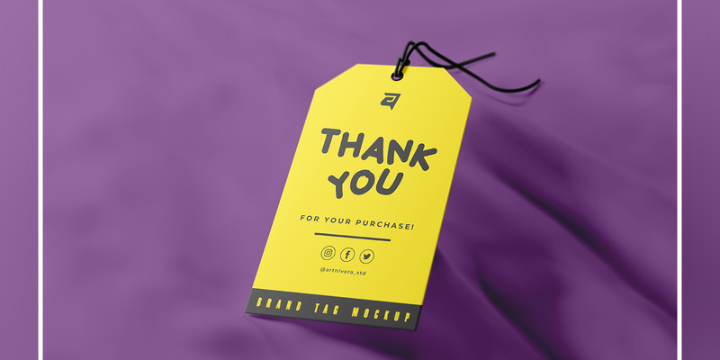 Prize Tag Mockup Template #397318 - TemplateMonster