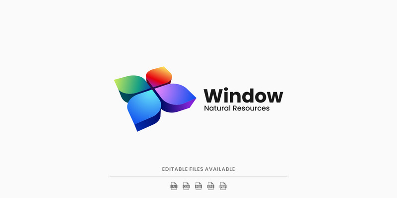 Windows Gradient Colorful Logo #249776 - TemplateMonster