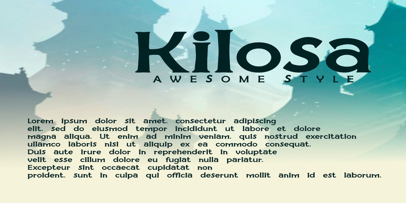 Kilosa - Fuentes Slab Serif #295573 - TemplateMonster
