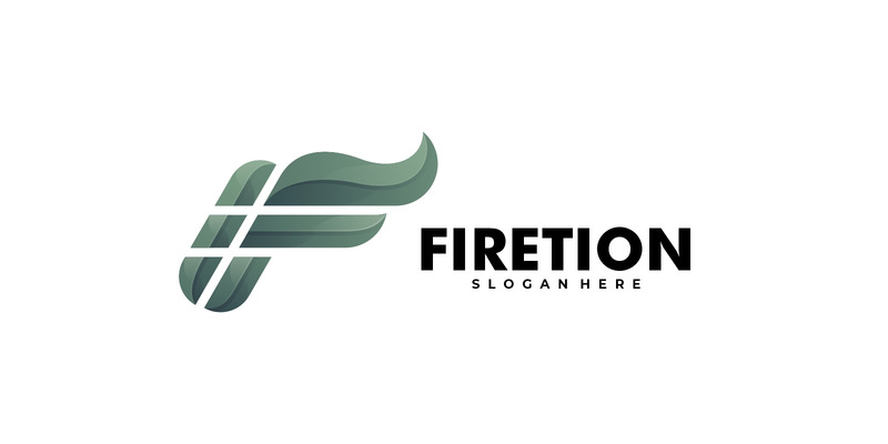 Letter F Gradient Logo Template #213408 - TemplateMonster