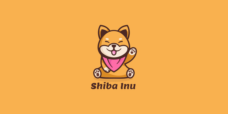 Shiba Inu Mascot Cartoon Logo #189998 - TemplateMonster