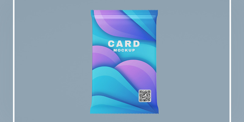 Card Pack Mockup Template #338012 - TemplateMonster