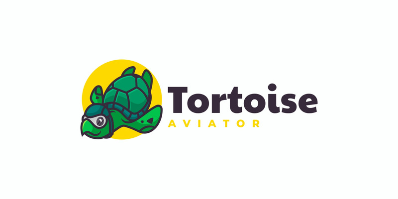 Tortoise Simple Mascot Logo Style #230370 - TemplateMonster
