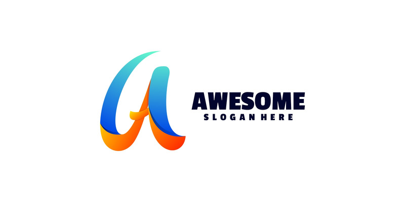 Letter A Colorful Logo Style #217693 - TemplateMonster