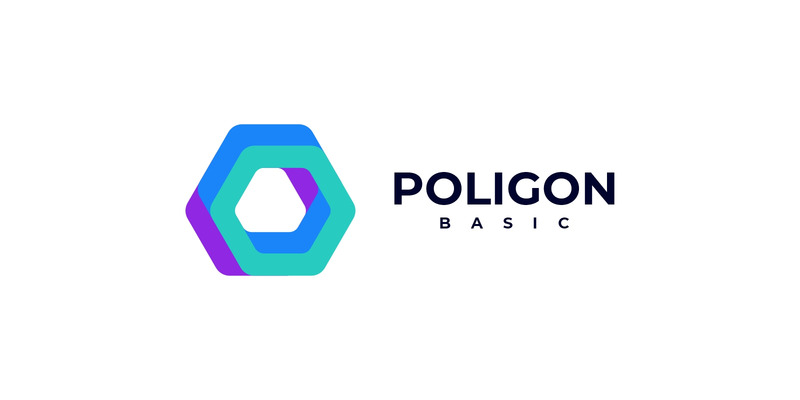 Polygon Basic Simple Logo #218478 - TemplateMonster