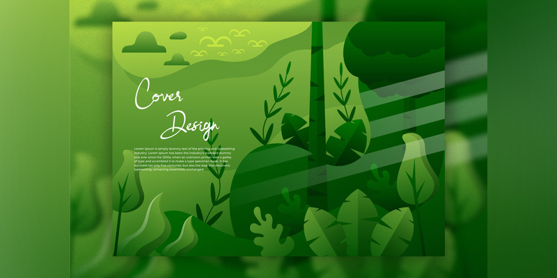 Nature Cover Design Template #276078 - TemplateMonster