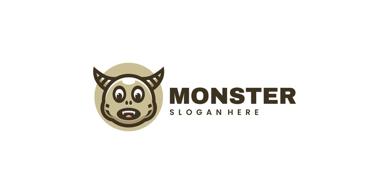 Monster Mascot Cartoon Logo #238708 - TemplateMonster
