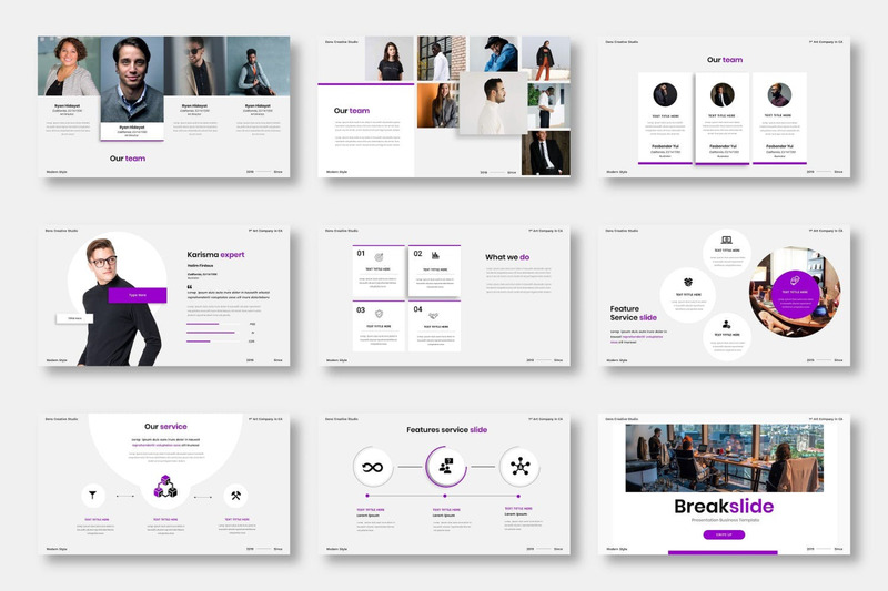 Karisma – Business PowerPoint Template - TemplateMonster