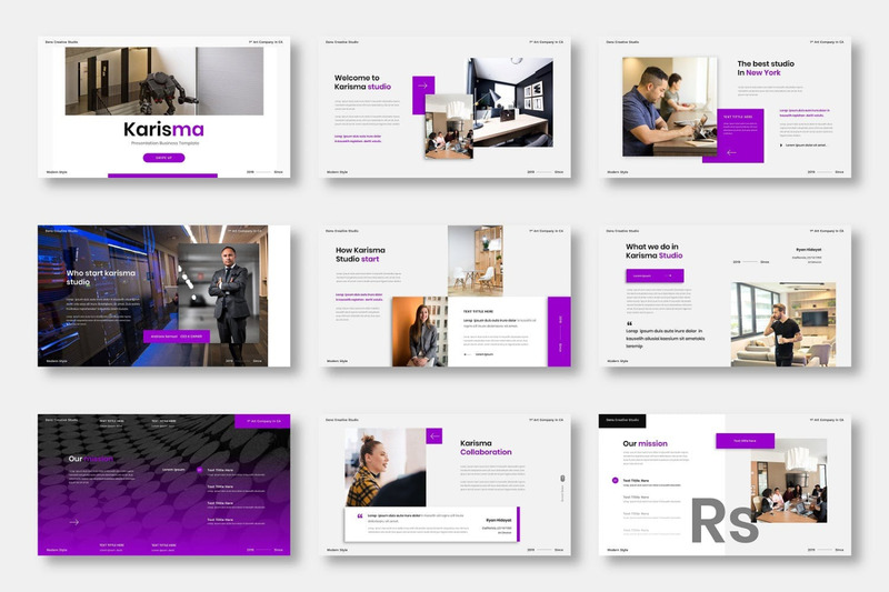 Karisma – Business PowerPoint Template - TemplateMonster
