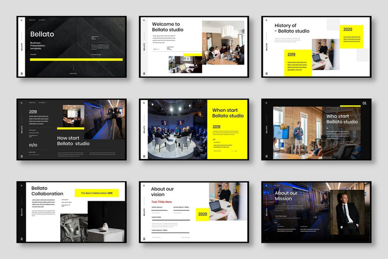 Bellato – Business PowerPoint Template - TemplateMonster
