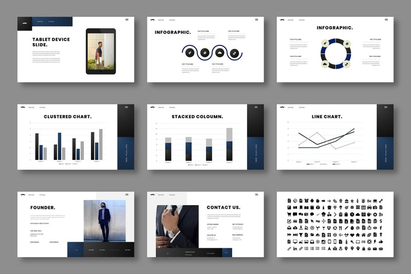 Black – Business PowerPoint Template - TemplateMonster