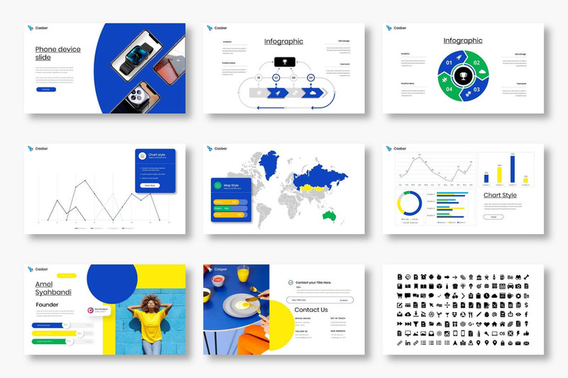 Casper – Business PowerPoint Template - TemplateMonster