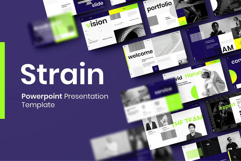 Strain – Business PowerPoint Template - TemplateMonster