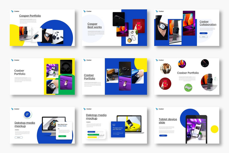 Casper – Business PowerPoint Template - TemplateMonster