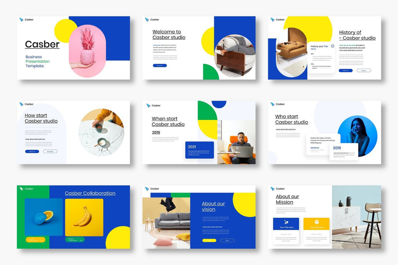 Casper – Business PowerPoint Template - TemplateMonster