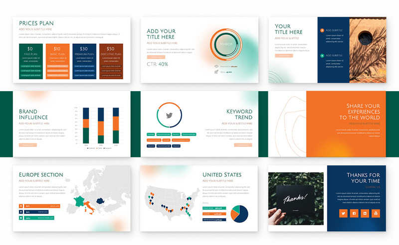 Diffuse Powerpoint Presentation Template - TemplateMonster