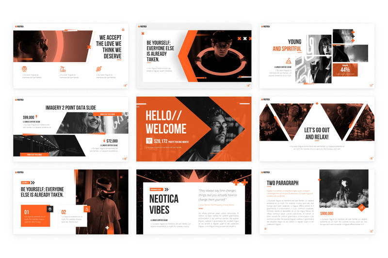 Neotica Multipurpose Modern PowerPoint Template