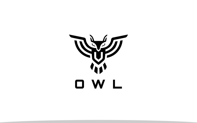 Modern Owl Technology Logo #227609 - TemplateMonster