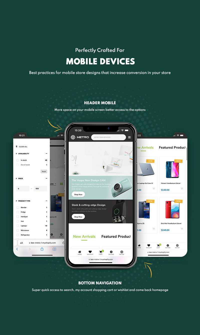 Metro - Electronics Megashop Store Shopify Theme