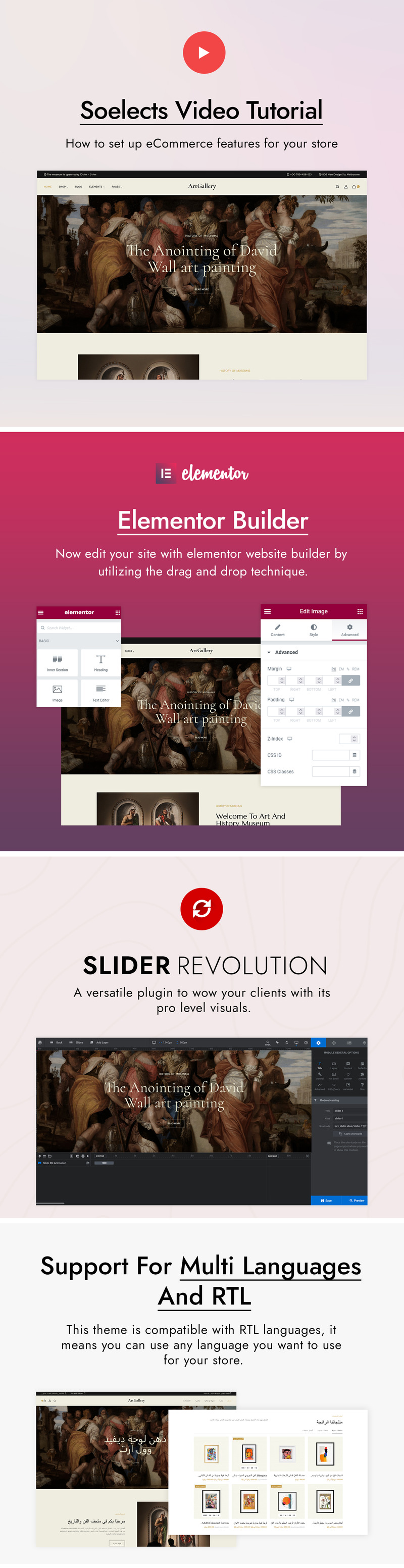ArtGallery - Museum and Art Gallery WordPress Elementor Theme