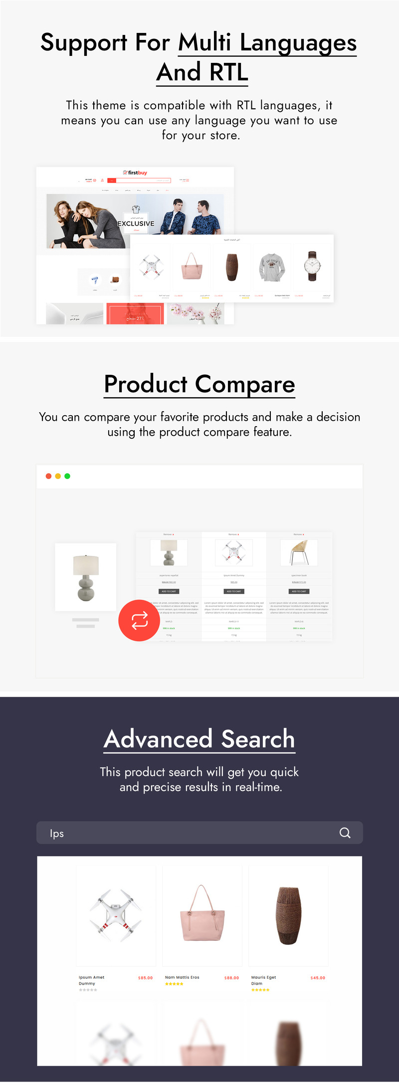 Firstbuy - Electronics and Fashion WooCommerce Theme