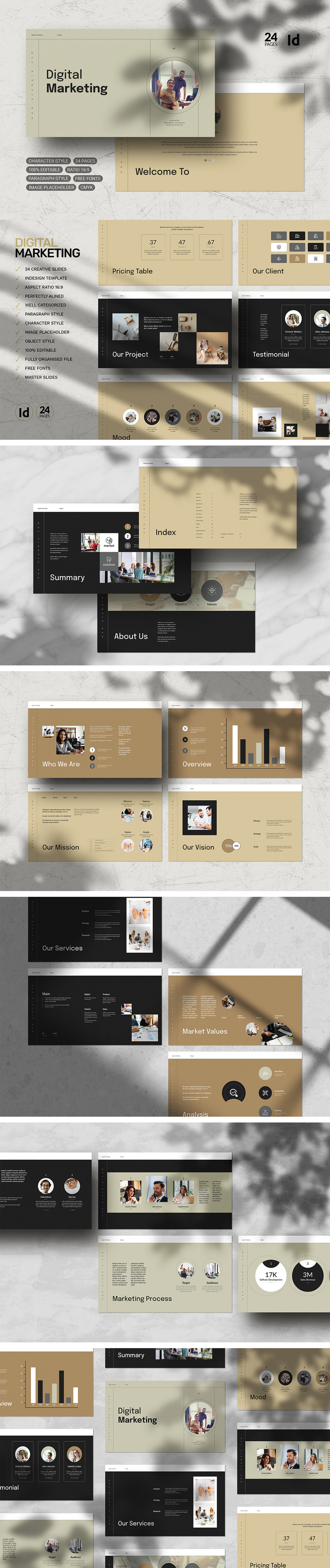 Digital Marketing Template | InDesign - TemplateMonster