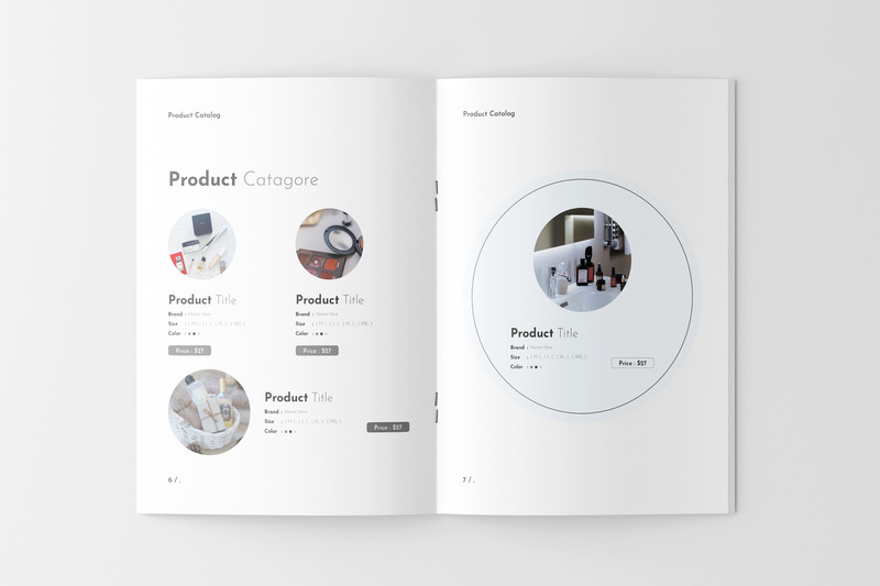 Product Catalog - Brochure Design Template - TemplateMonster