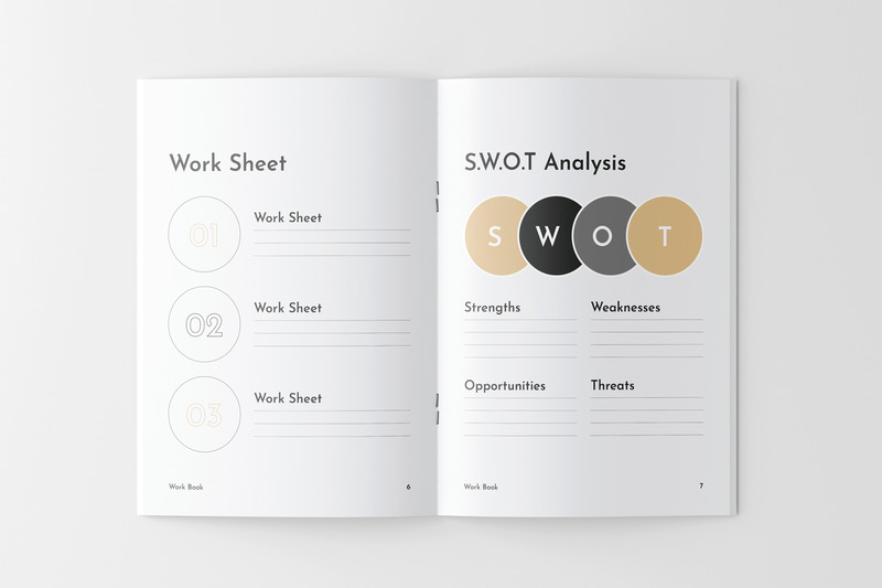 Course Workbook - Multi-purpose Workbook Template