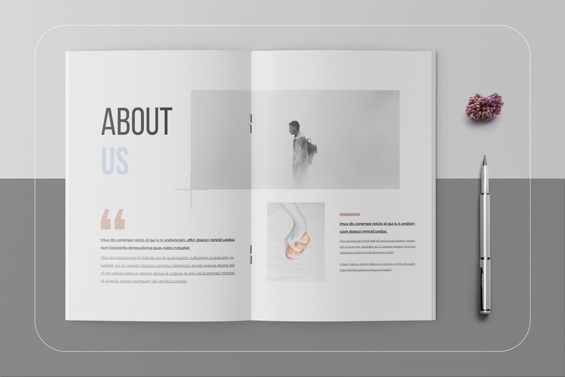 Portfolio Brochure Template 2 #401973 - TemplateMonster