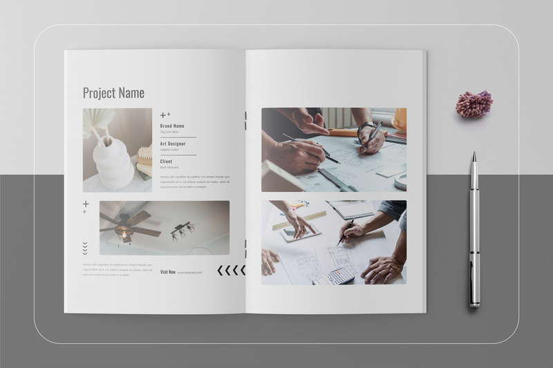 Business Portfolio Design Template #412622 - TemplateMonster