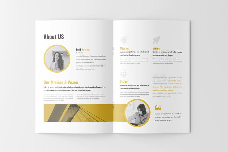 Modèle de proposition de projet InDesign - TemplateMonster