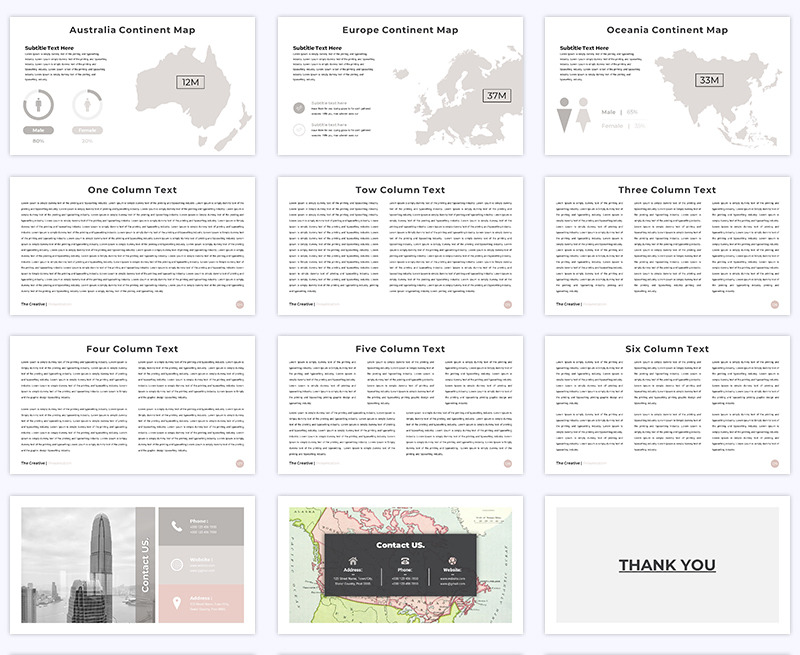 The Creative Corporate Presentation Bundle - TemplateMonster