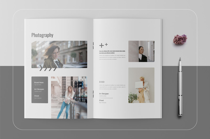 Business Portfolio Design Template #412622 - TemplateMonster