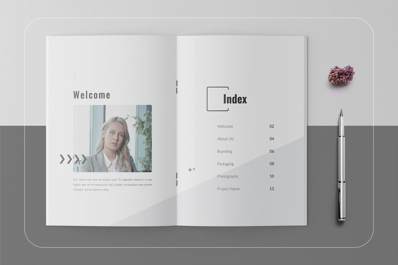 Business Portfolio Design Template #412622 - TemplateMonster