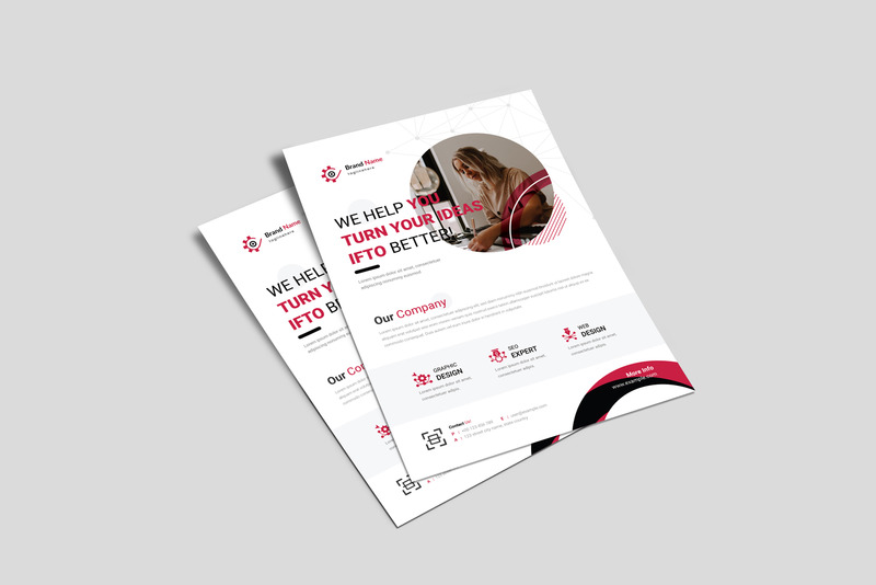 Corporate Flyer Template - Simple and Creative Flyer