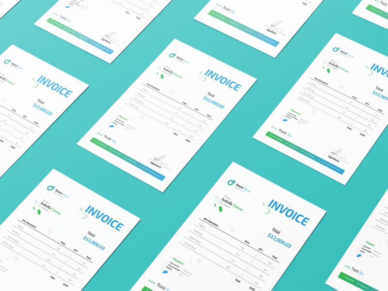 Invoice Templates - Print Ready Invoice Template