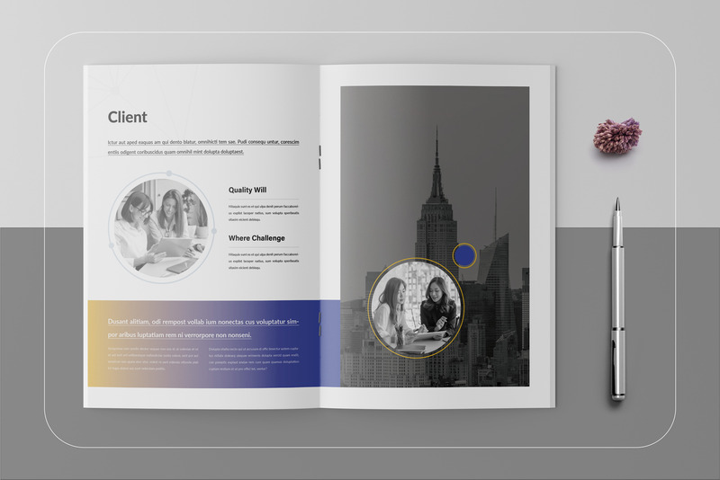 Business Plan - Brochure Template #402174 - TemplateMonster