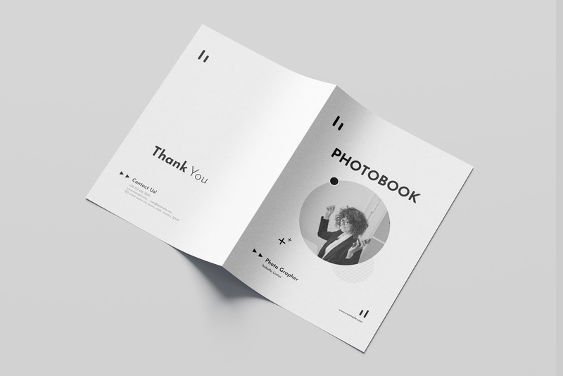 Photobook Template - Clean and Modern Template