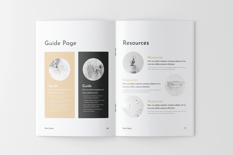 Course Workbook - Multi-purpose Workbook Template