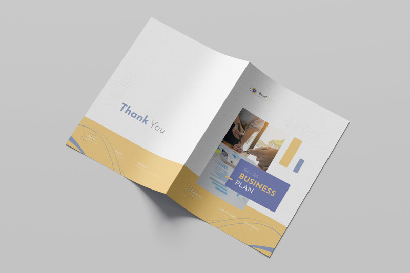 Business Plan Brochure Design Template - TemplateMonster