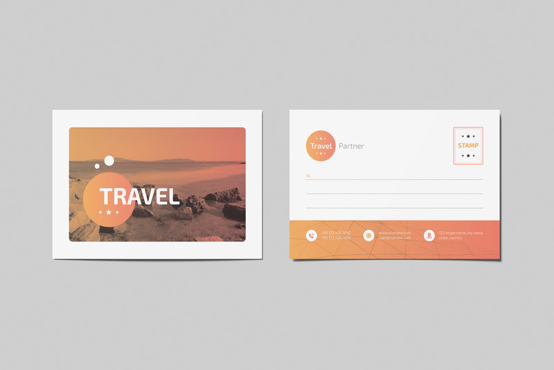 Postcard - Corporate or Personal use .v3 - TemplateMonster