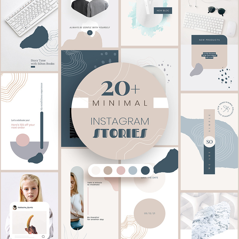 Instagram Stories Social Media Template - TemplateMonster