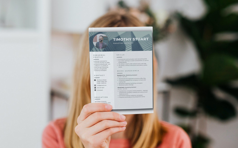 Timothy Stuart - Clean And Modern Resume Template