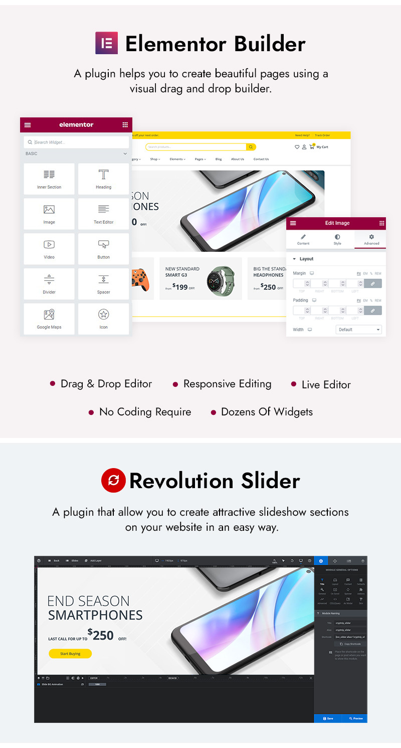 Electhub - Smart Electronic Gadgets Store Elementor WooCommerce Responsive Theme