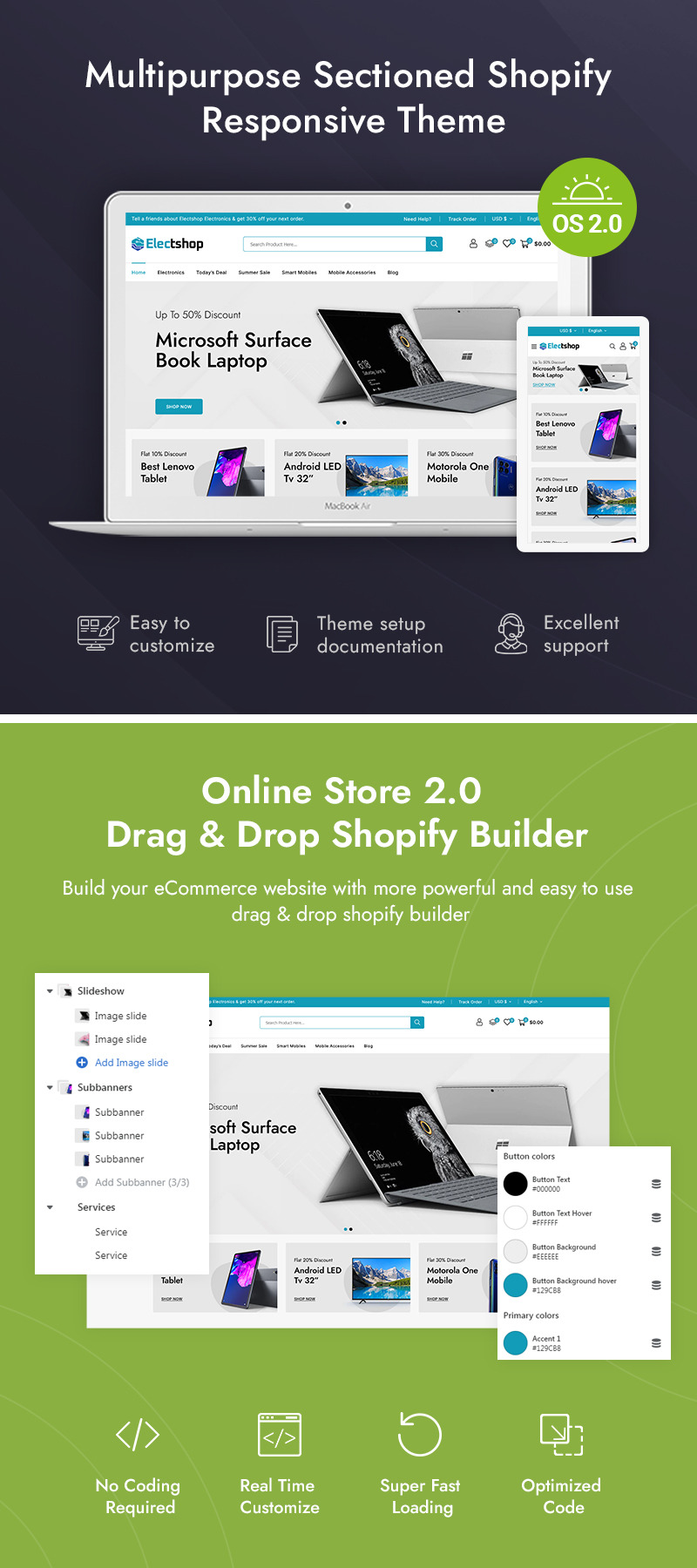 Electshop - Electronics Digital Store Shopify 2.0 Responsive Theme